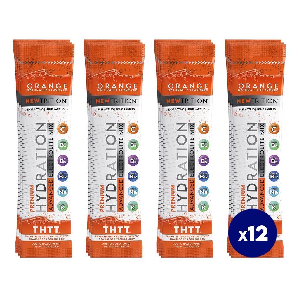 Hydration Powder electrolyte packets for energy