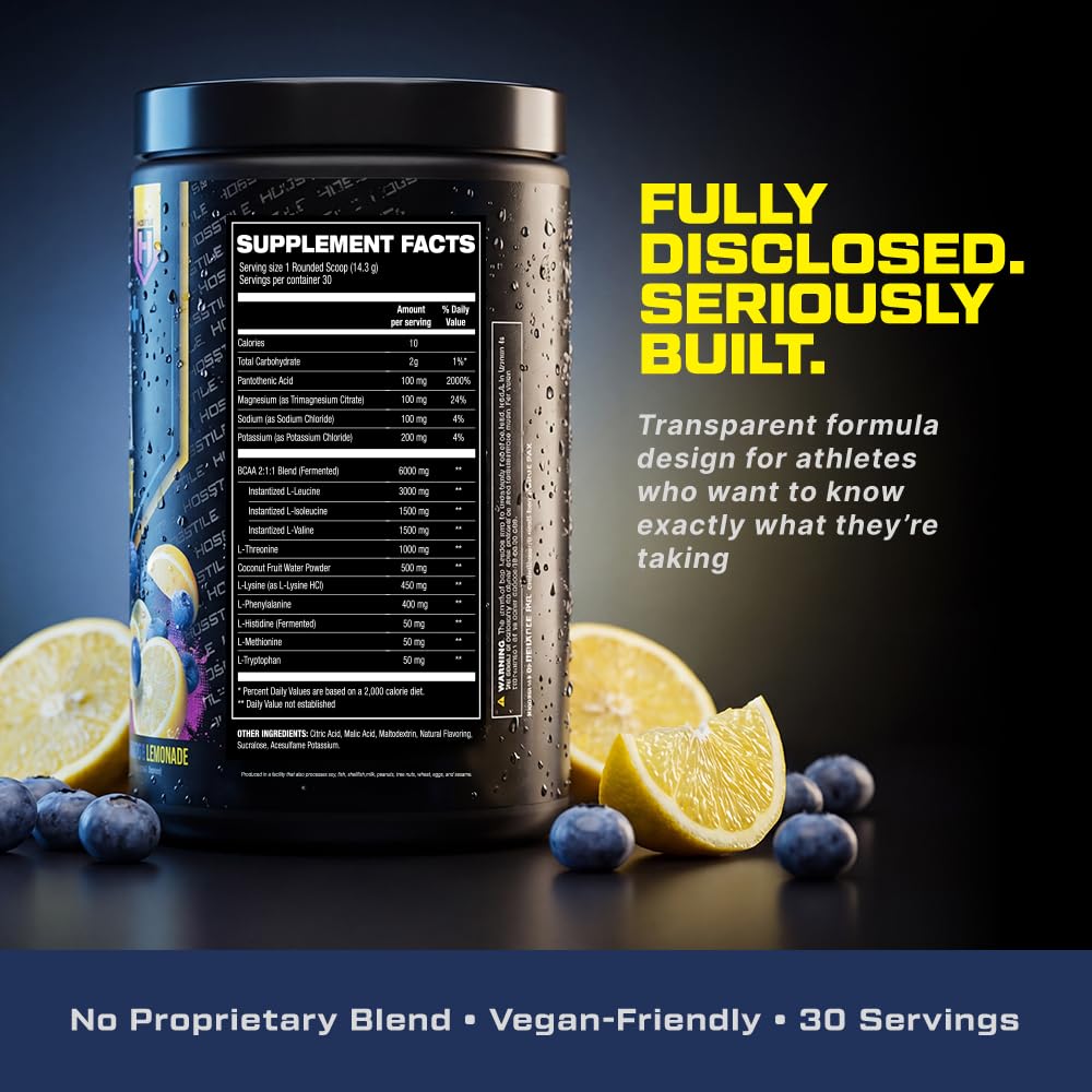 Hydration powder with essential amino acids