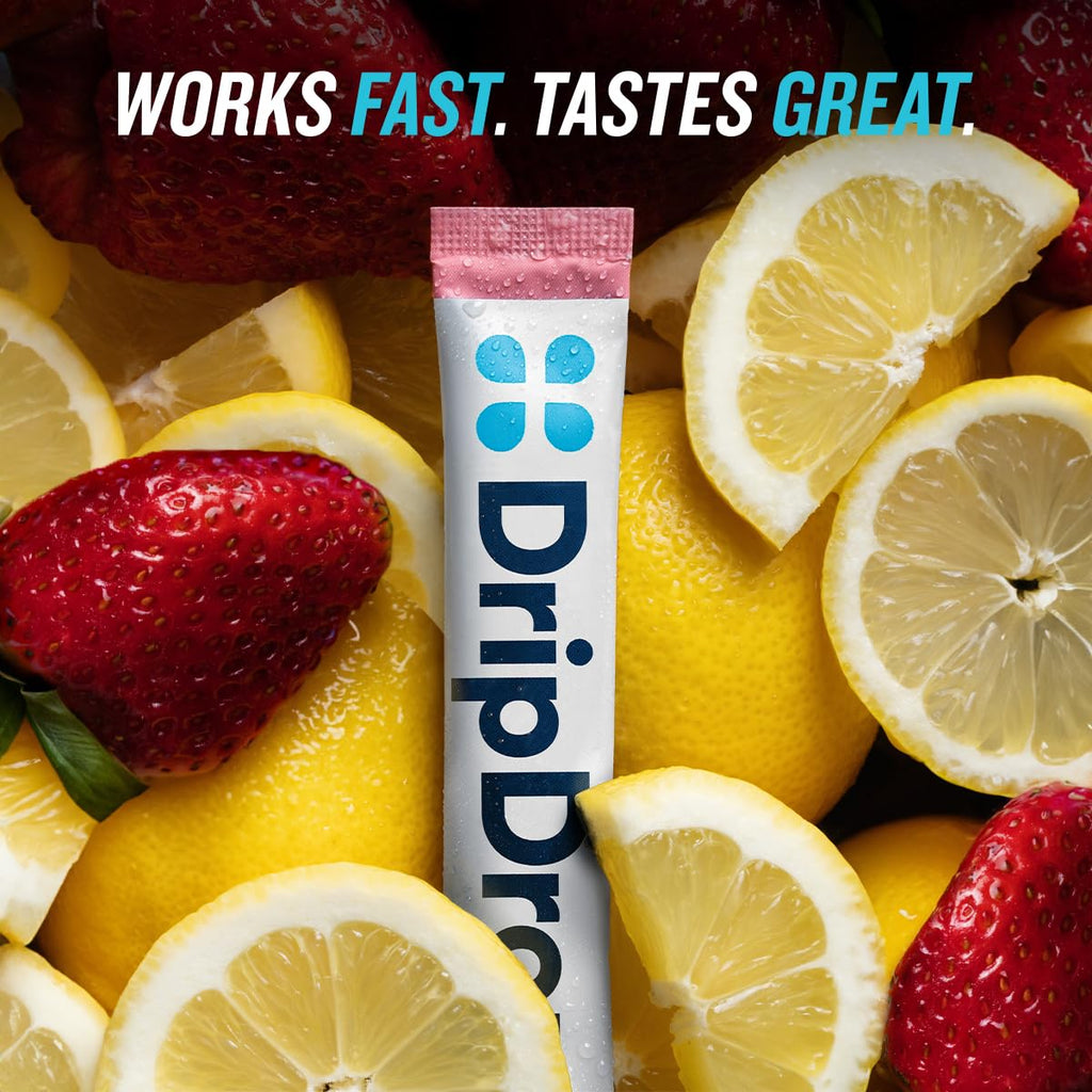 Hydration solution with DripDrop electrolytes