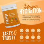Hydration solution with JUNP electrolytes