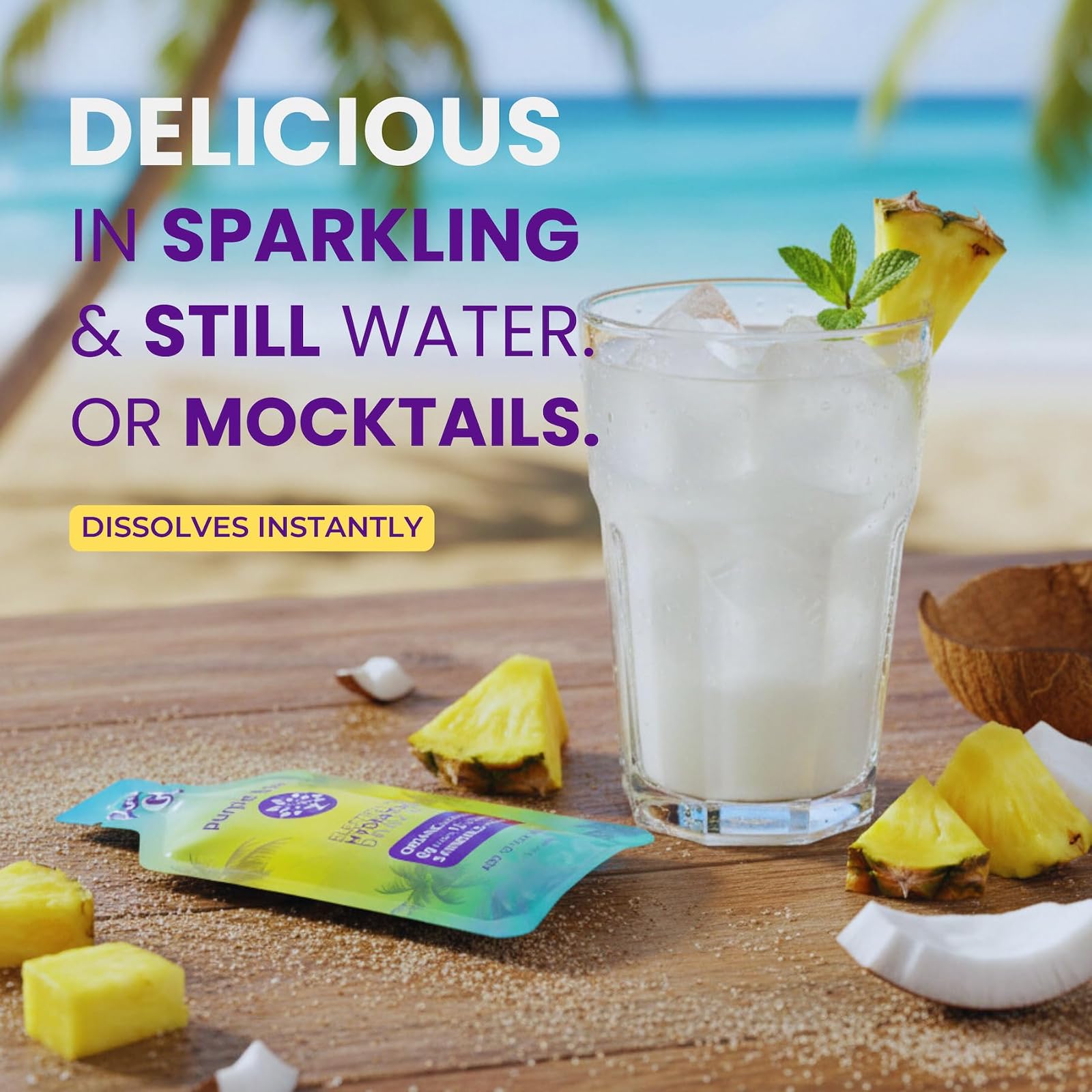 Hydration solution with Pina Colada flavour