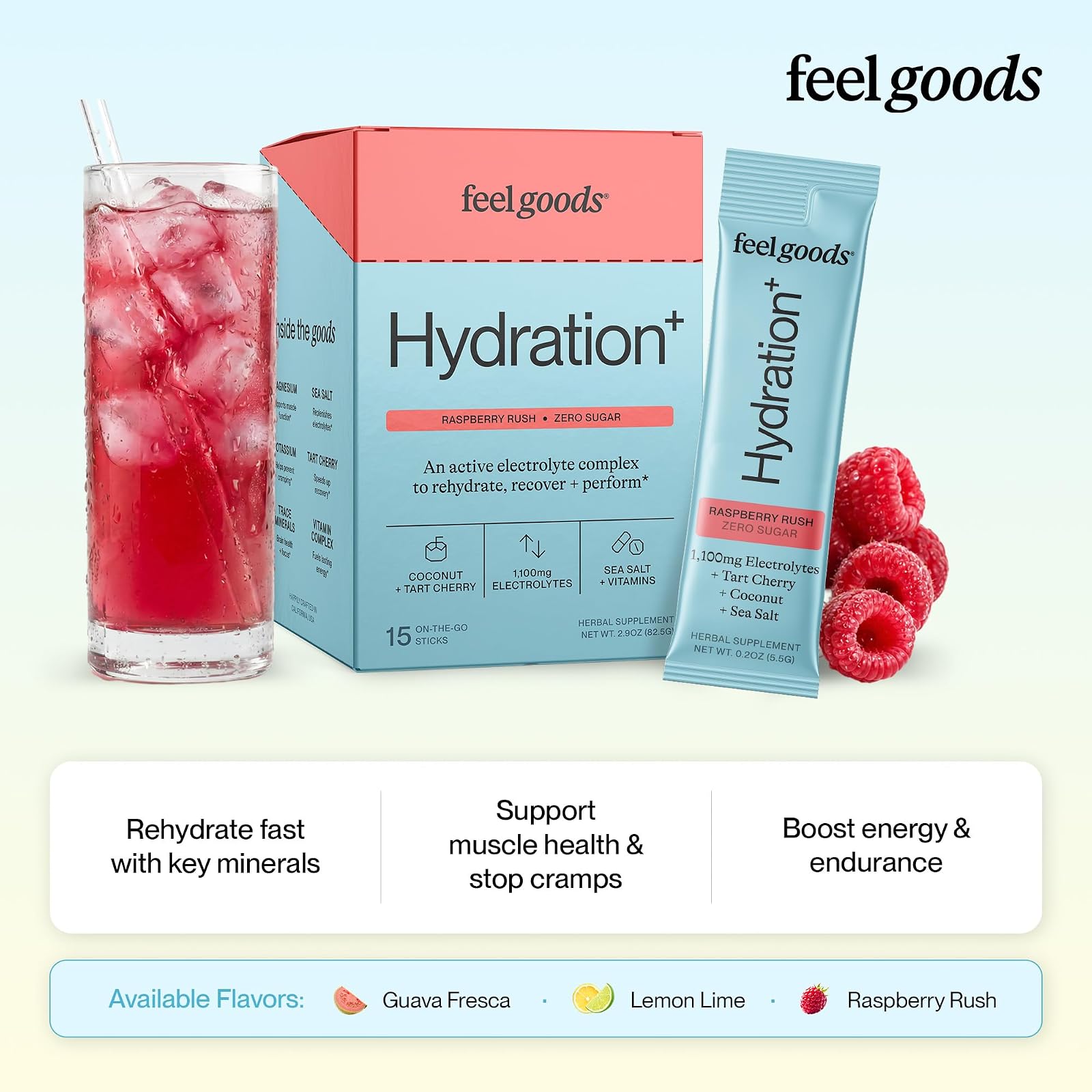 hydration support electrolyte drink mix