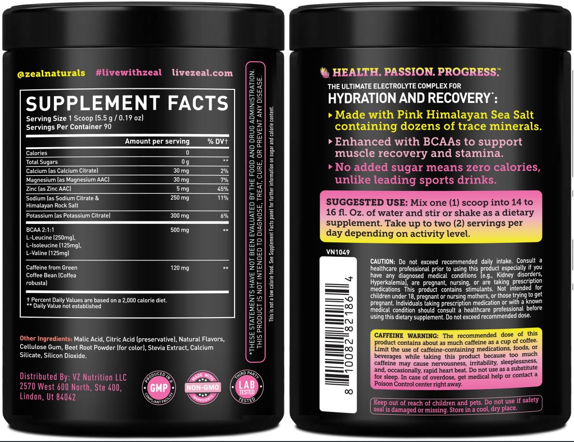 hydration support electrolyte powder