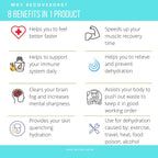 Hydration support for active lifestyles