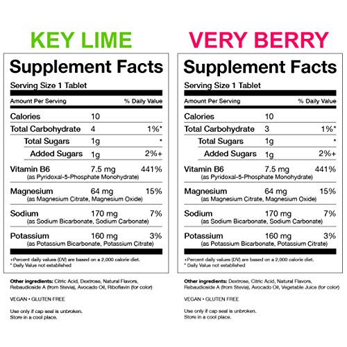 hydration support with berry lime
