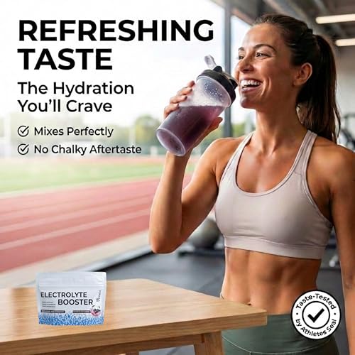 Hydration support with black cherry electrolytes