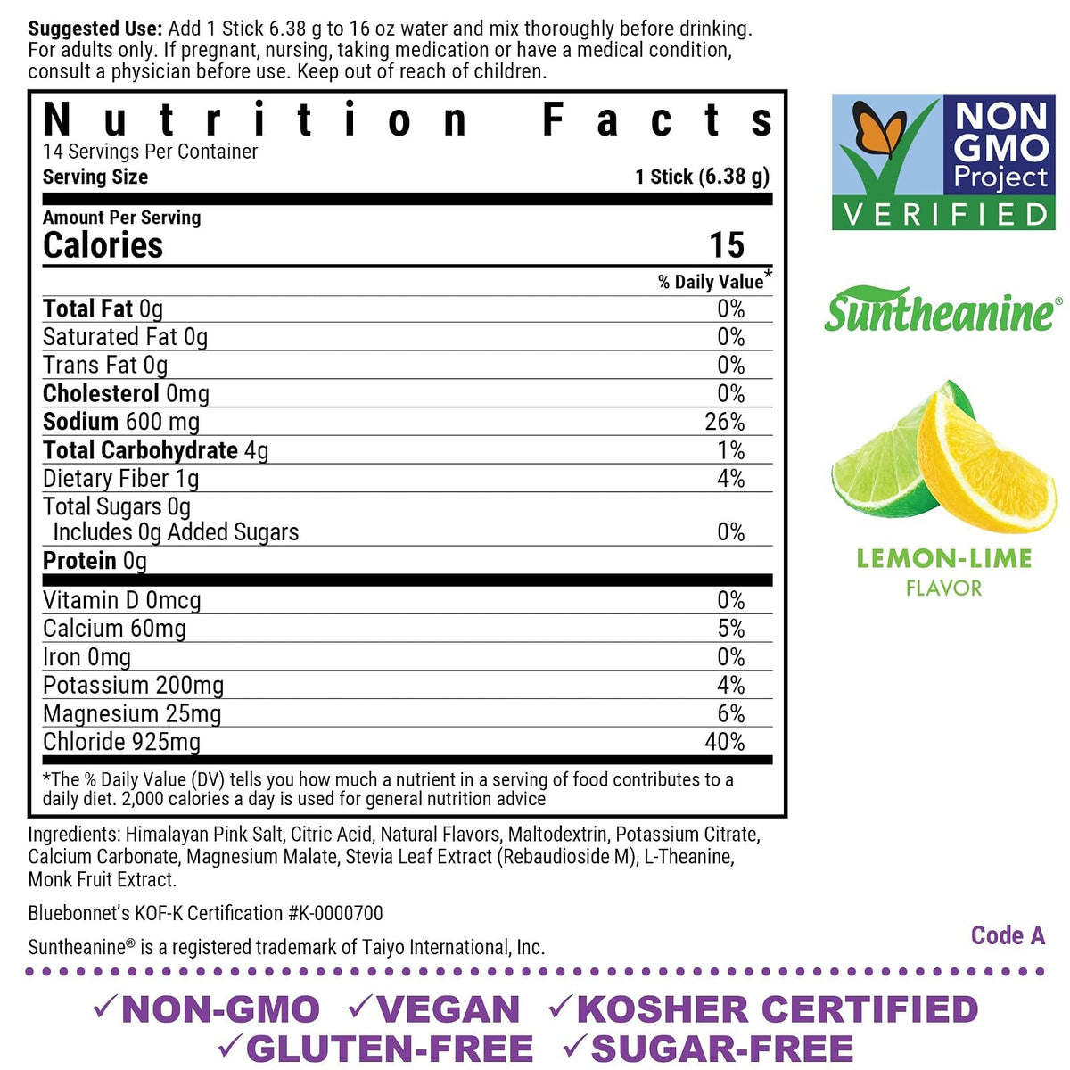 hydration support with BlueBonnet mix