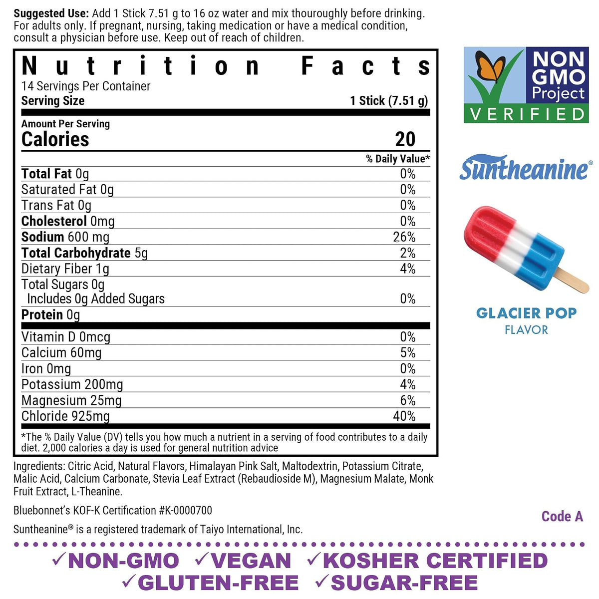 hydration support with BlueBonnet mix