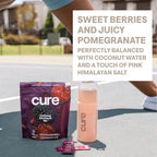 Hydration support with Cure electrolytes
