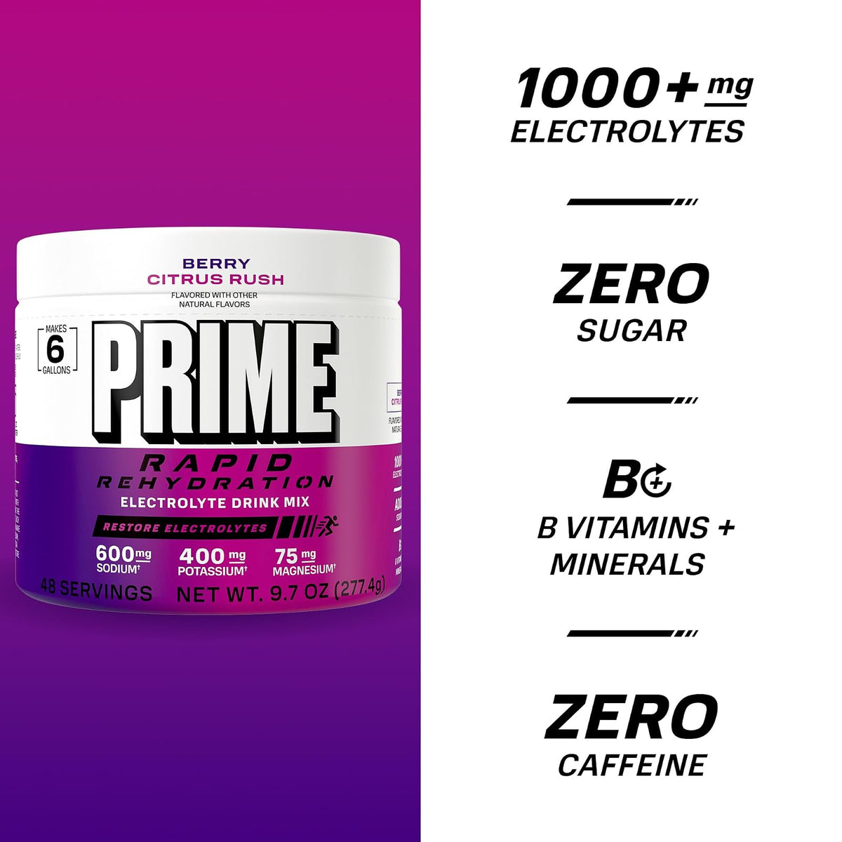 Hydration support with electrolyte powder
