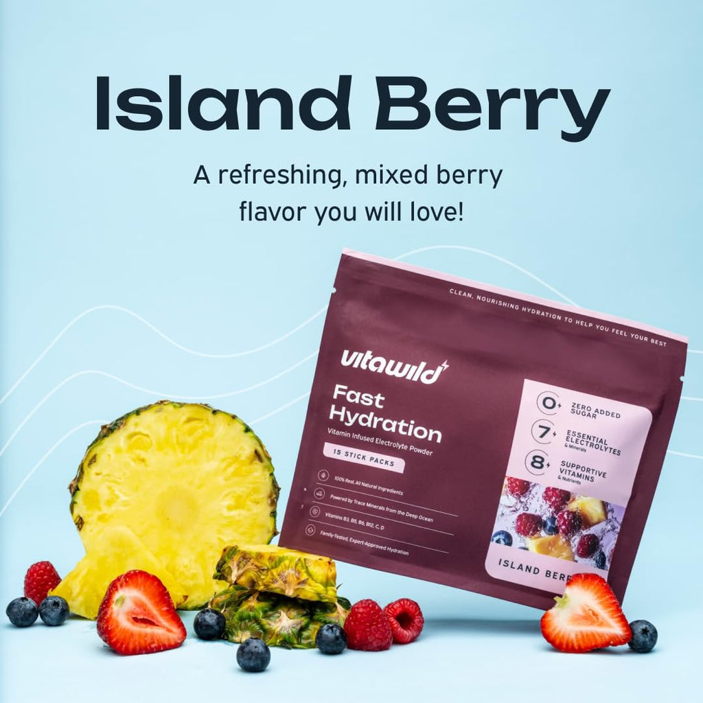 Hydration support with electrolytes powder