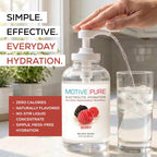 Hydration support with electrolytes