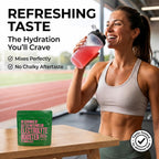 Hydration support with electrolytes