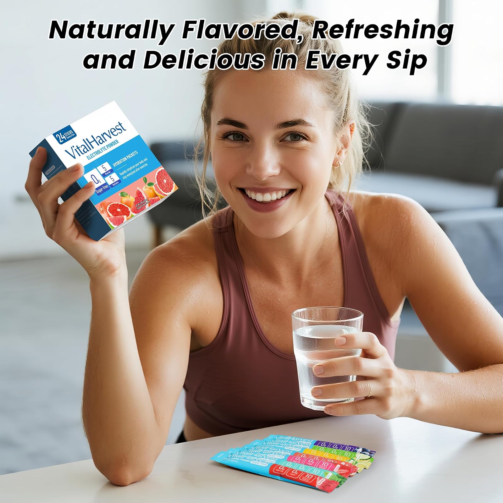 hydration support with electrolytes