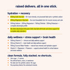 hydration support with Raised Hydration+