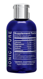 Hydration support with trace minerals