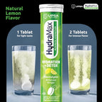 Hydration support with Upsa tablets