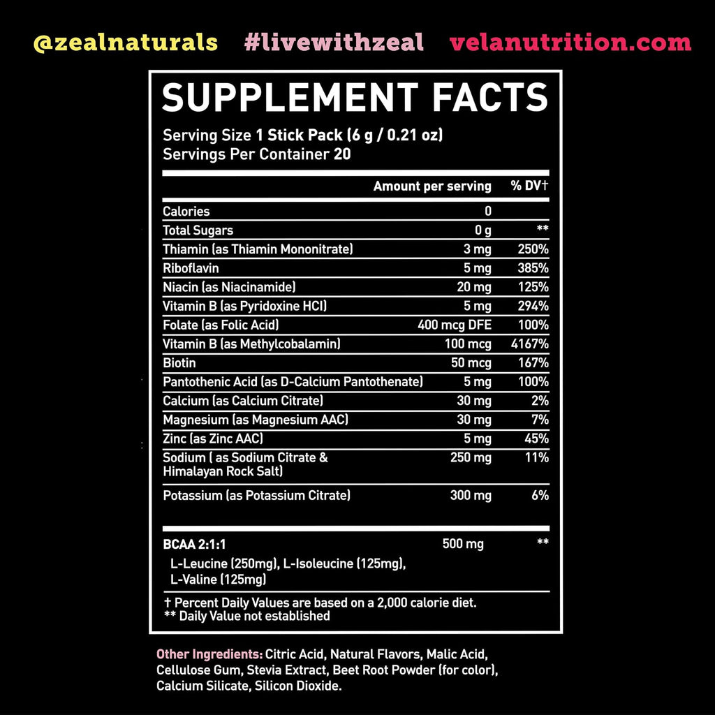 Hydration support with Zeal Naturals