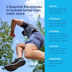 Hydration with Nuun electrolyte tablets