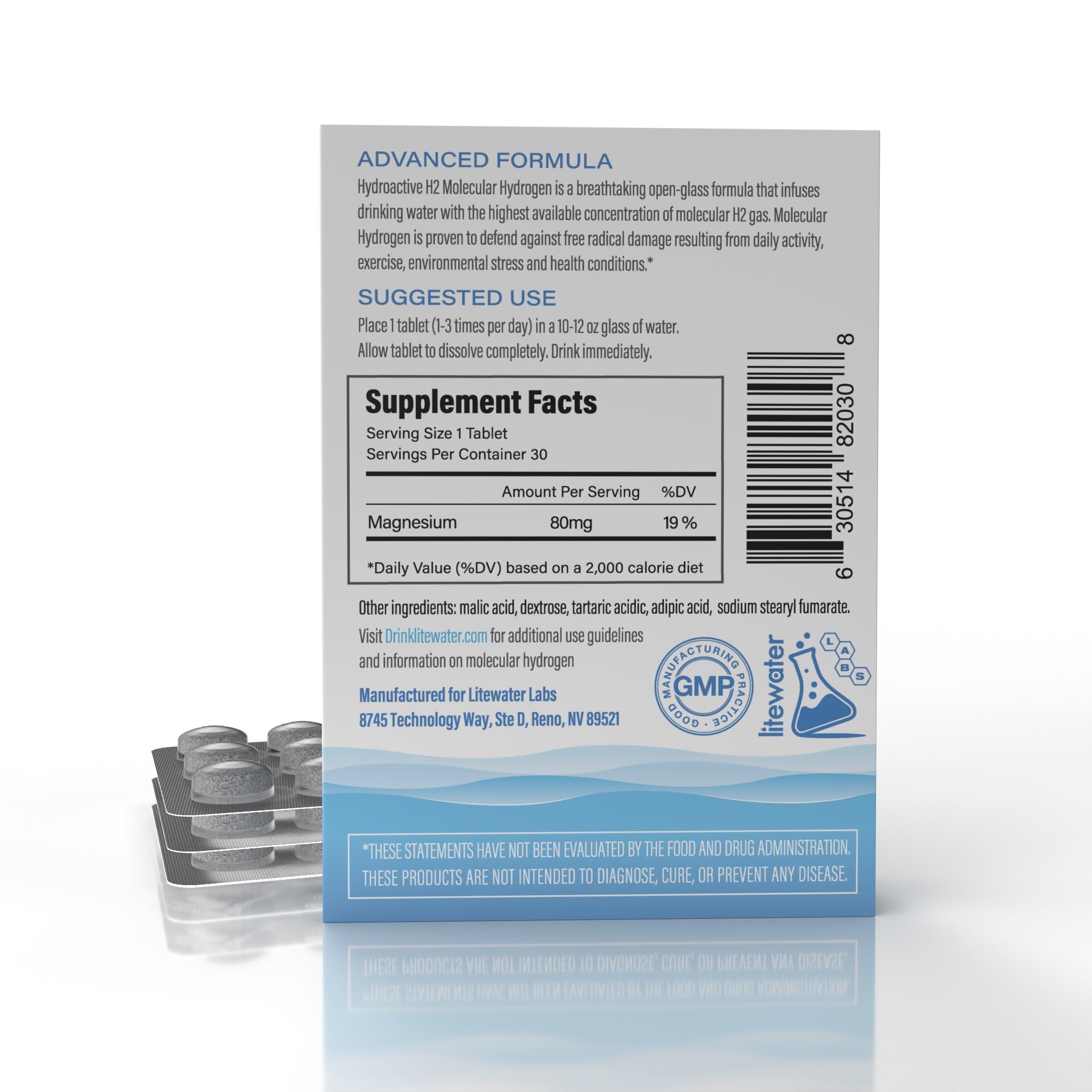 Hydroactive H2 for enhanced wellness
