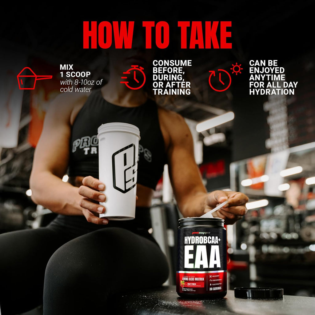 HydroBCAA for post-workout hydration
