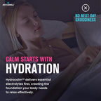 Hydrocalm hydration for better sleep