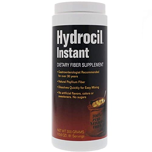 Hydrocil instant dietary fiber supplement