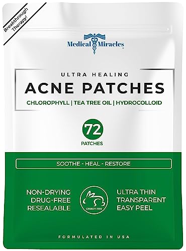 Hydrocolloid treatment for acne healing