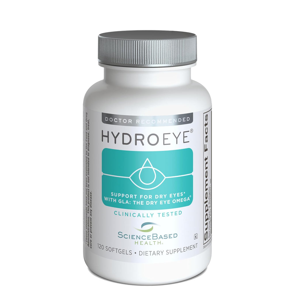 HydroEye dry eye supplement benefits