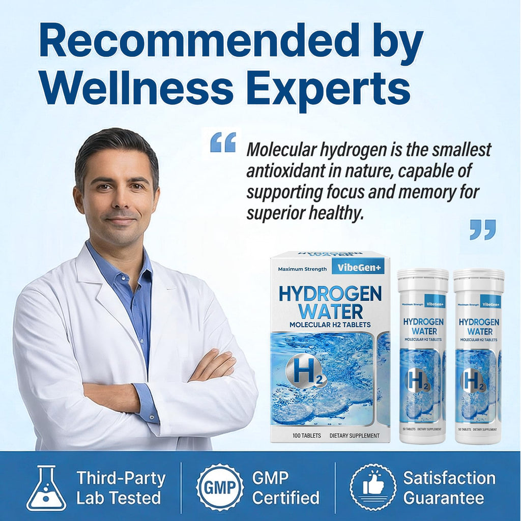 Hydrogen-infused vitamins for better health
