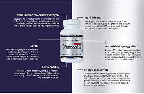 Hydrogen supplement for active lifestyle