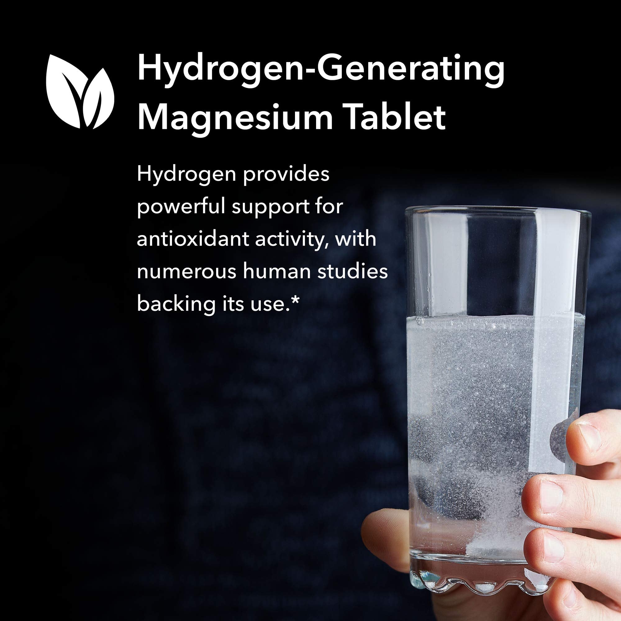 Hydrogen supplement for improved health