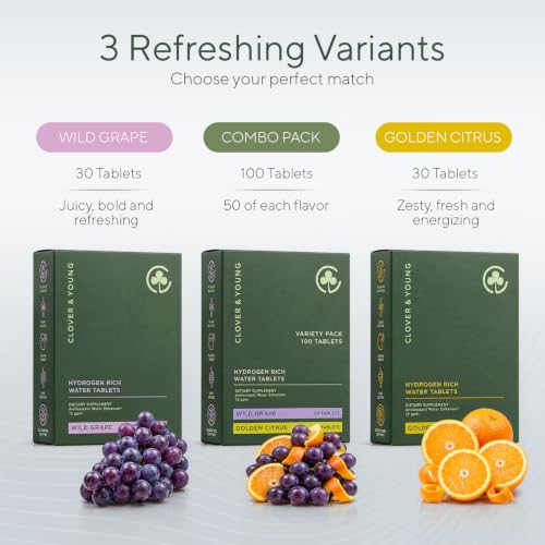 Hydrogen tablets for a healthier you