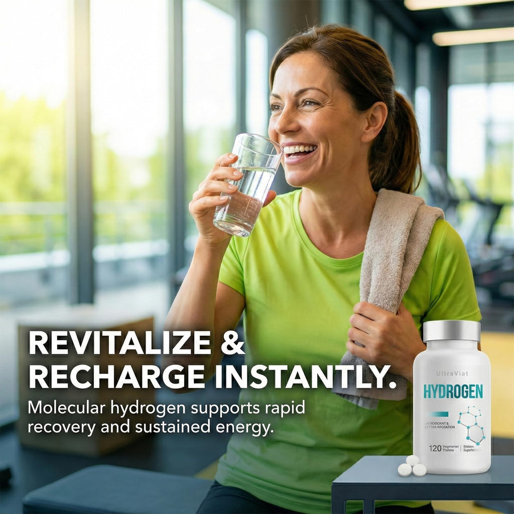 Hydrogen tablets for active lifestyle