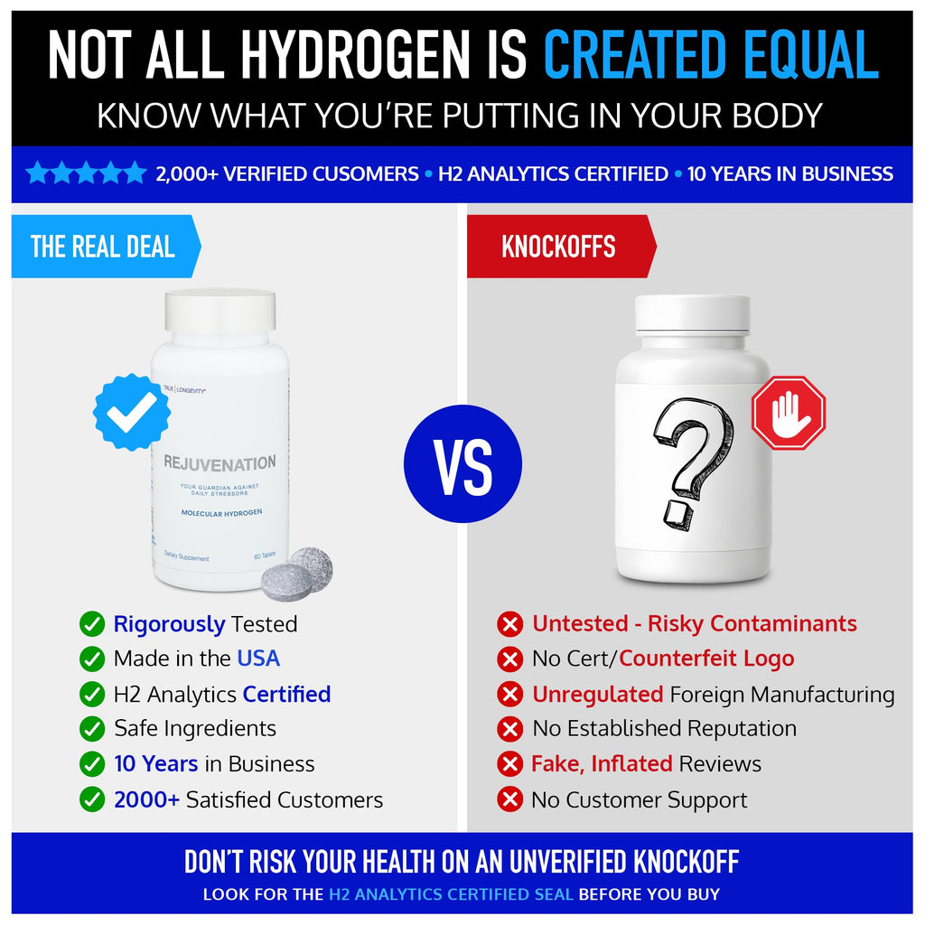 Hydrogen tablets for cognitive support