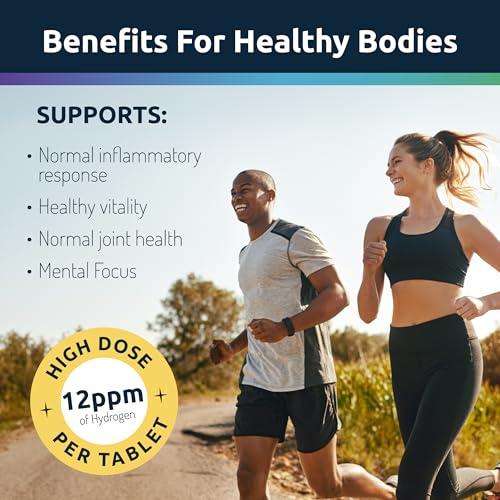 Hydrogen tablets for daily health boost