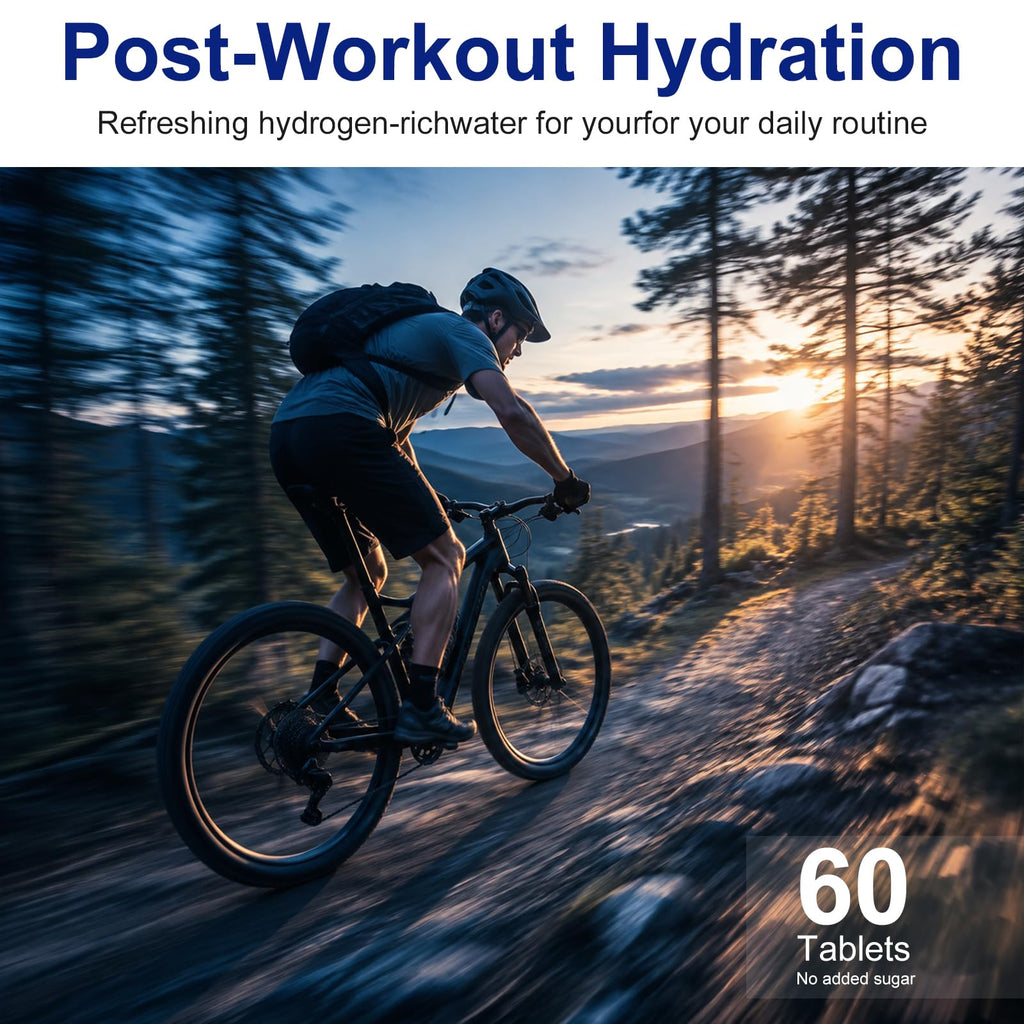 Hydrogen tablets for daily hydration