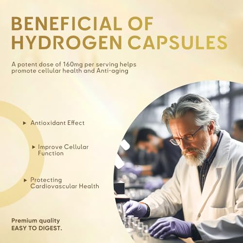 Hydrogen tablets for energy boost