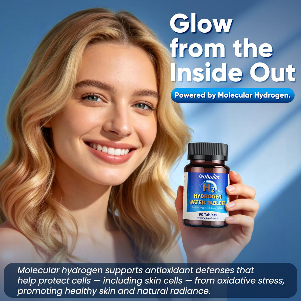 Hydrogen tablets for enhanced hydration