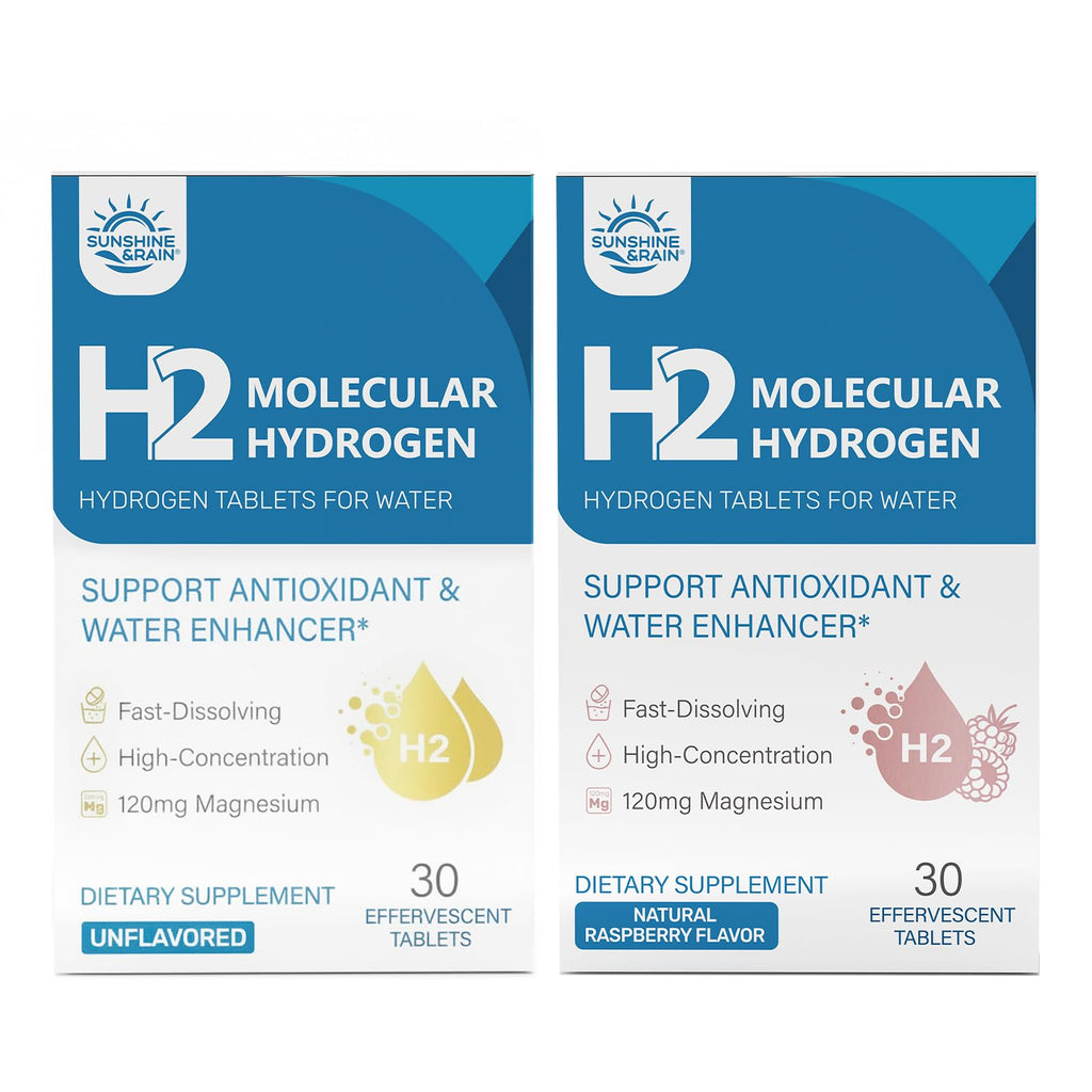 Hydrogen tablets for enhanced hydration