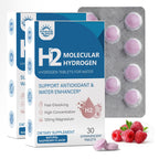 Hydrogen tablets for enhanced hydration