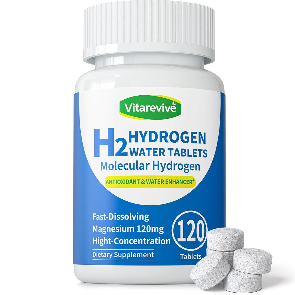 Hydrogen tablets for enhanced hydration