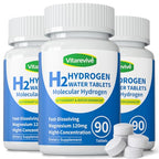 Hydrogen tablets for enhanced hydration