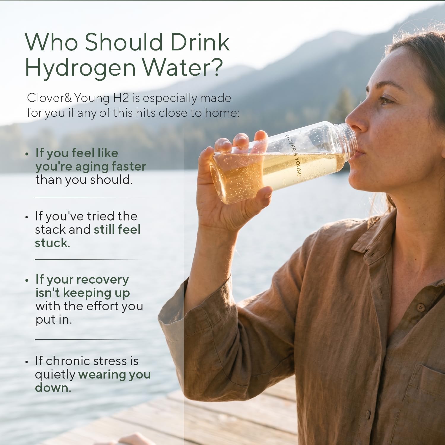 Hydrogen tablets for enhanced wellness