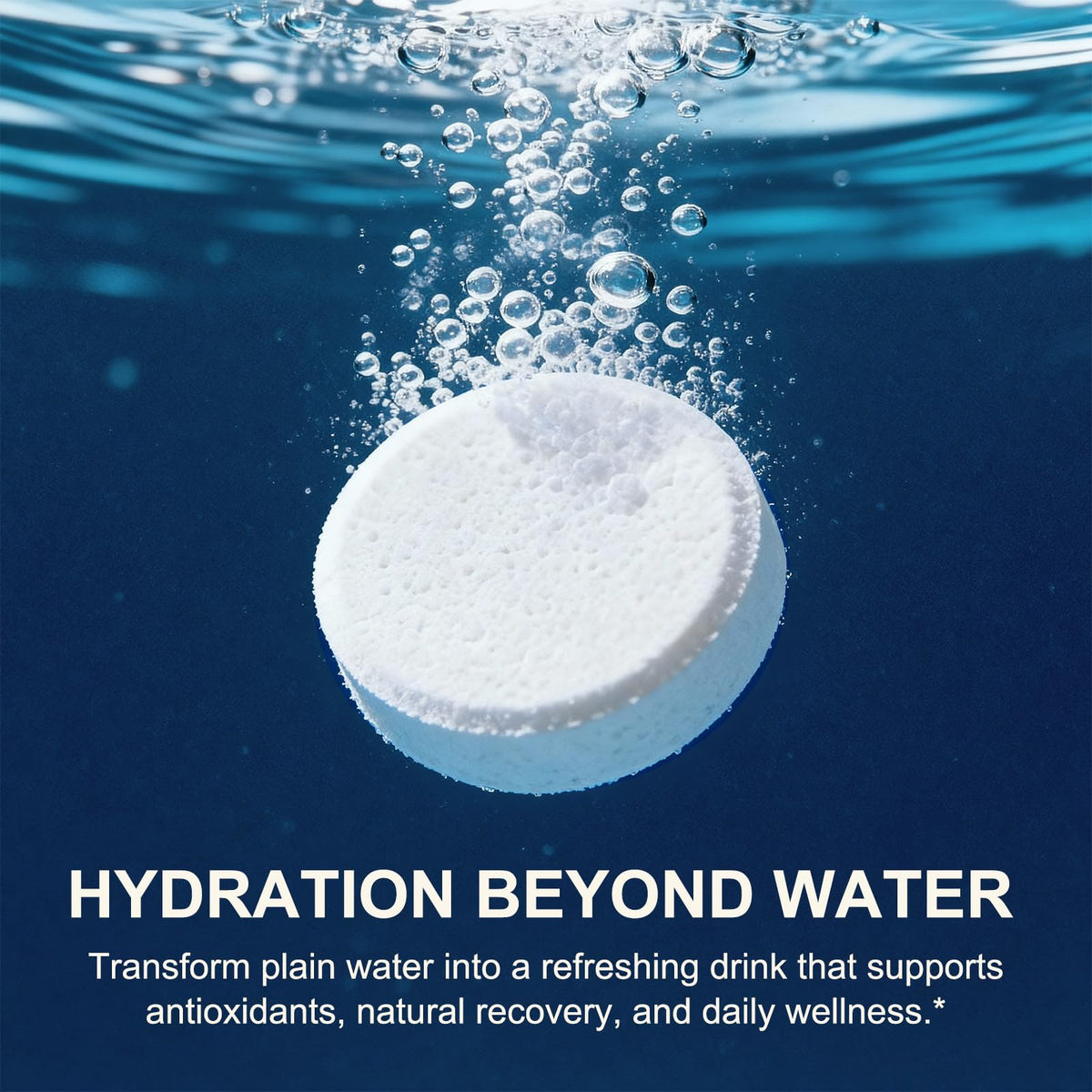 Hydrogen tablets for improved energy