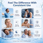 Hydrogen tablets for improved recovery