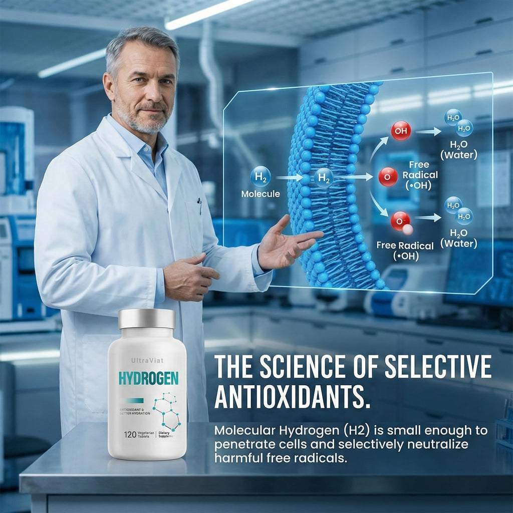 Hydrogen tablets for mental clarity