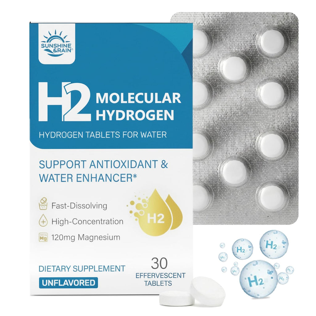 Hydrogen tablets for trace minerals