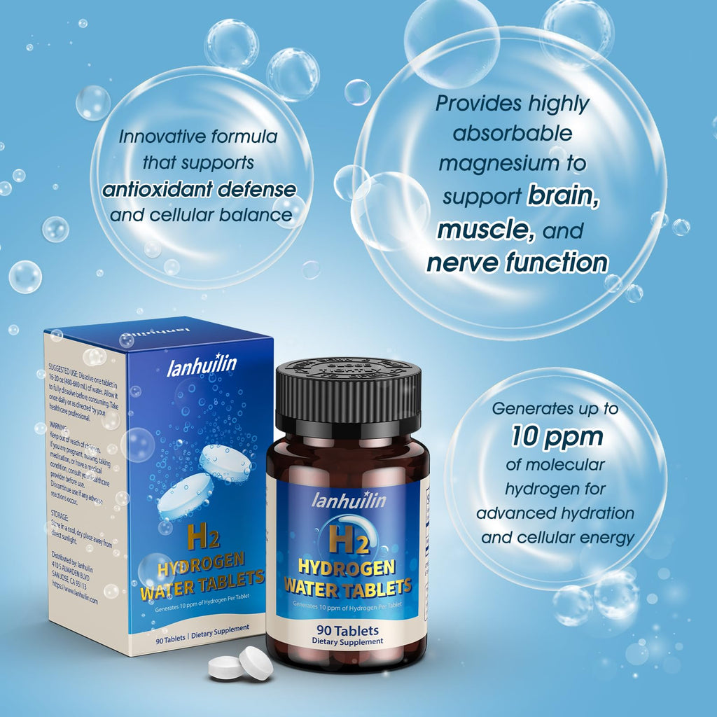 Hydrogen tablets promote better sleep