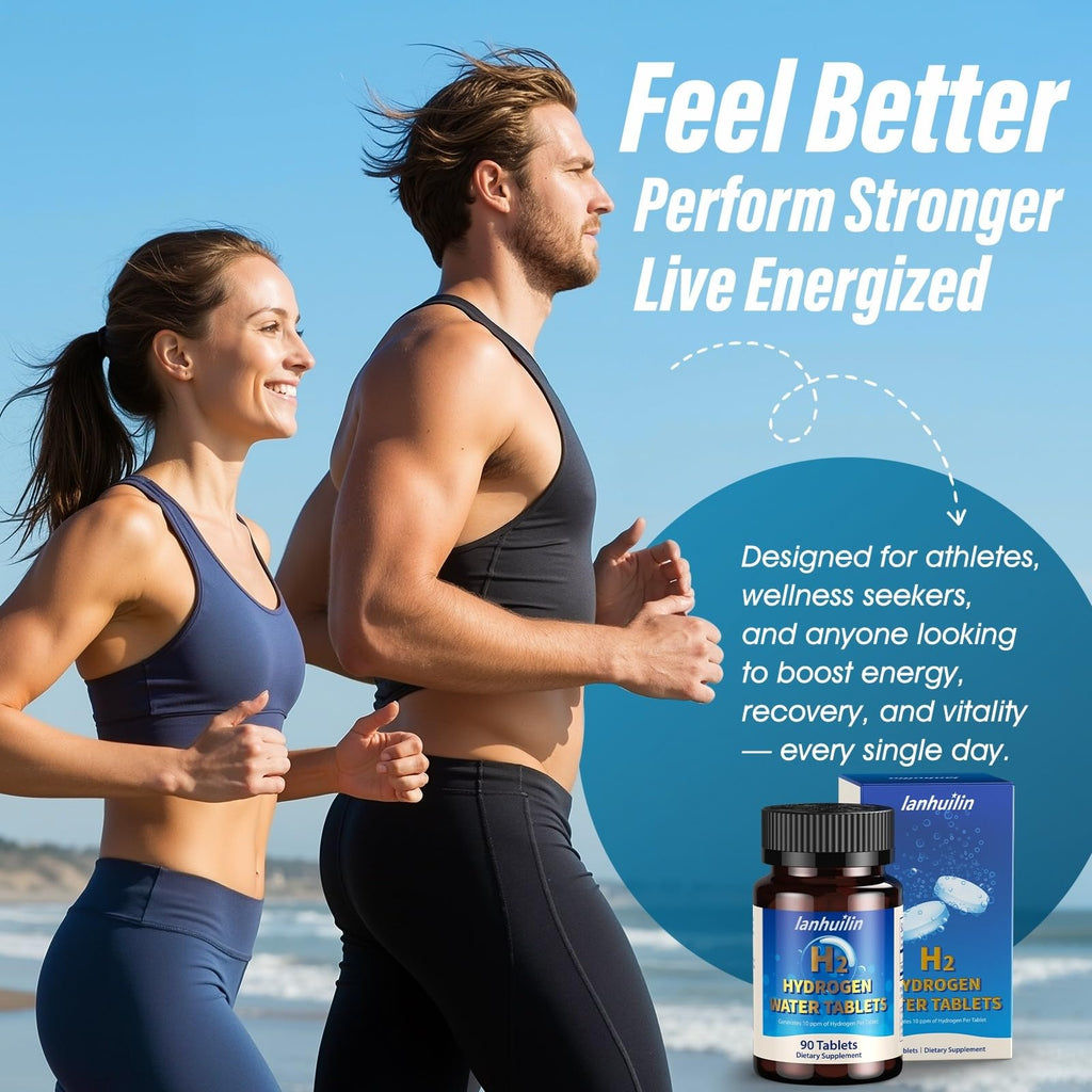Hydrogen tablets support muscle recovery